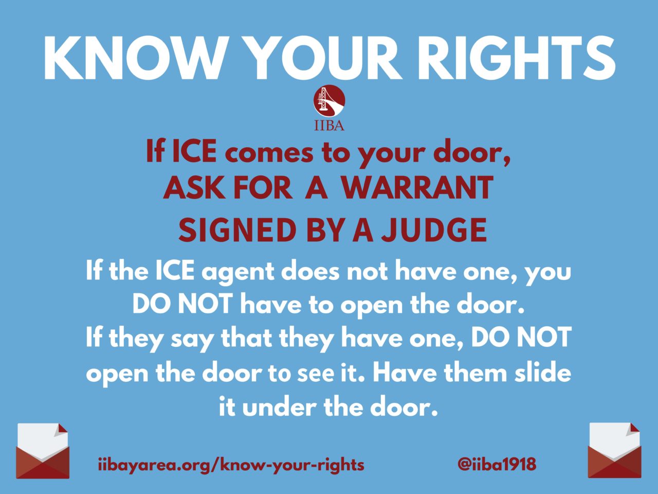 Know Your Rights - Immigration Institute of the Bay Area